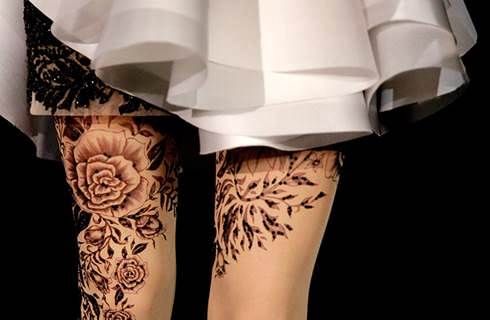 Collant tatuaggio, dove comprarle - Donnaclick